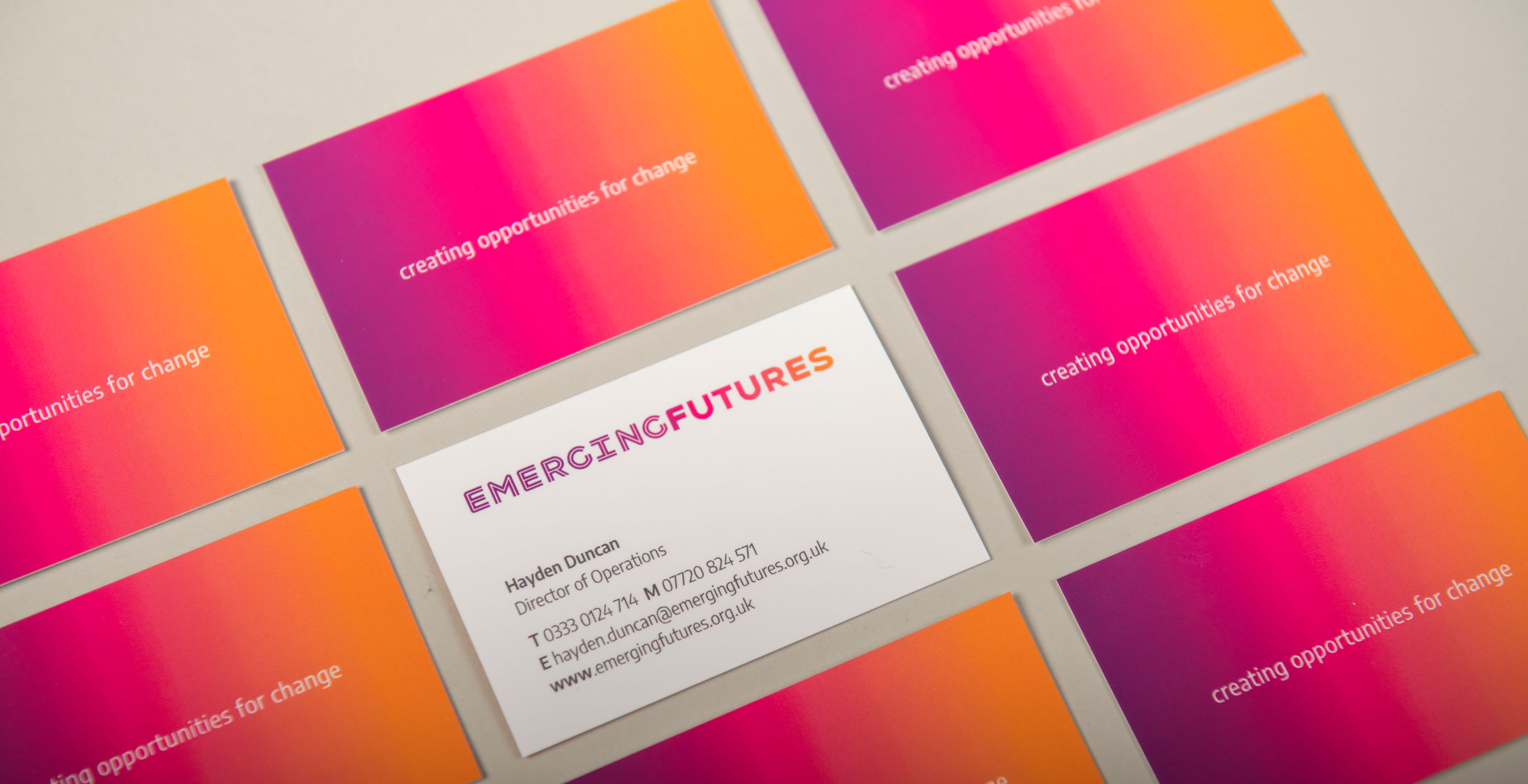 Emerging Futures - Kind. graphic design agency in Braunton North Devon